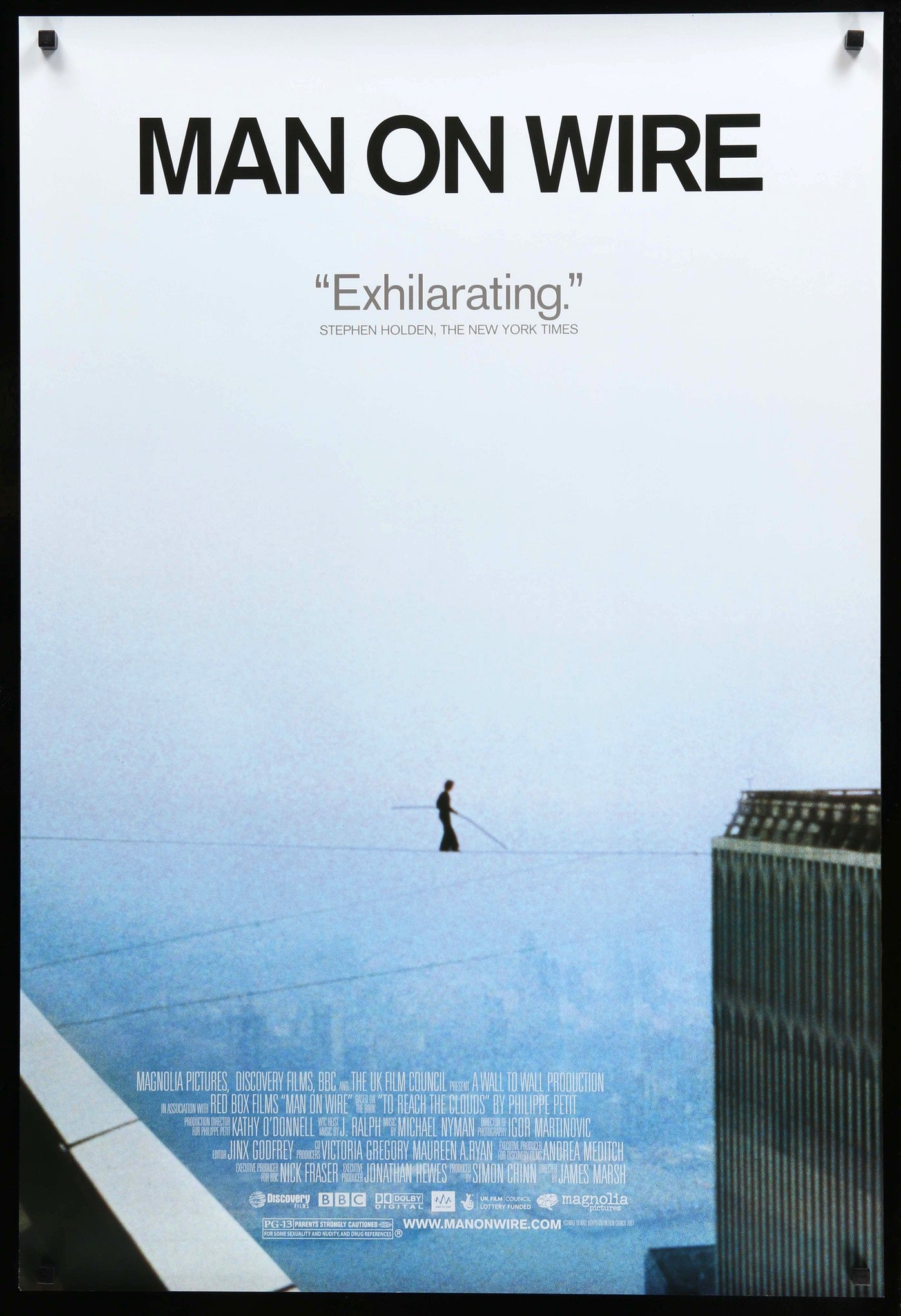 Man on Wire (2008) Original One Sheet Movie Poster - Original Film Art ...