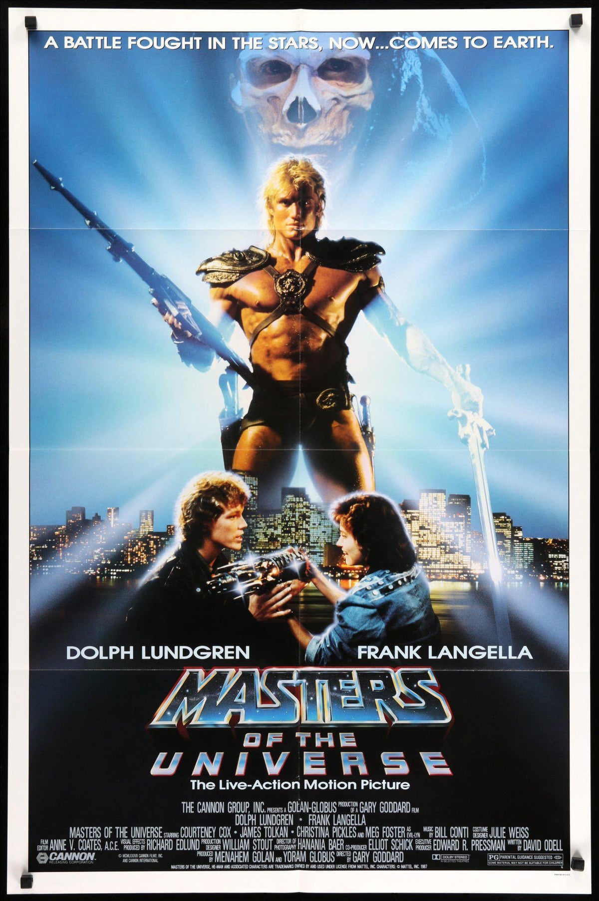 Masters of the Universe (1987) Original One-Sheet Movie Poster ...