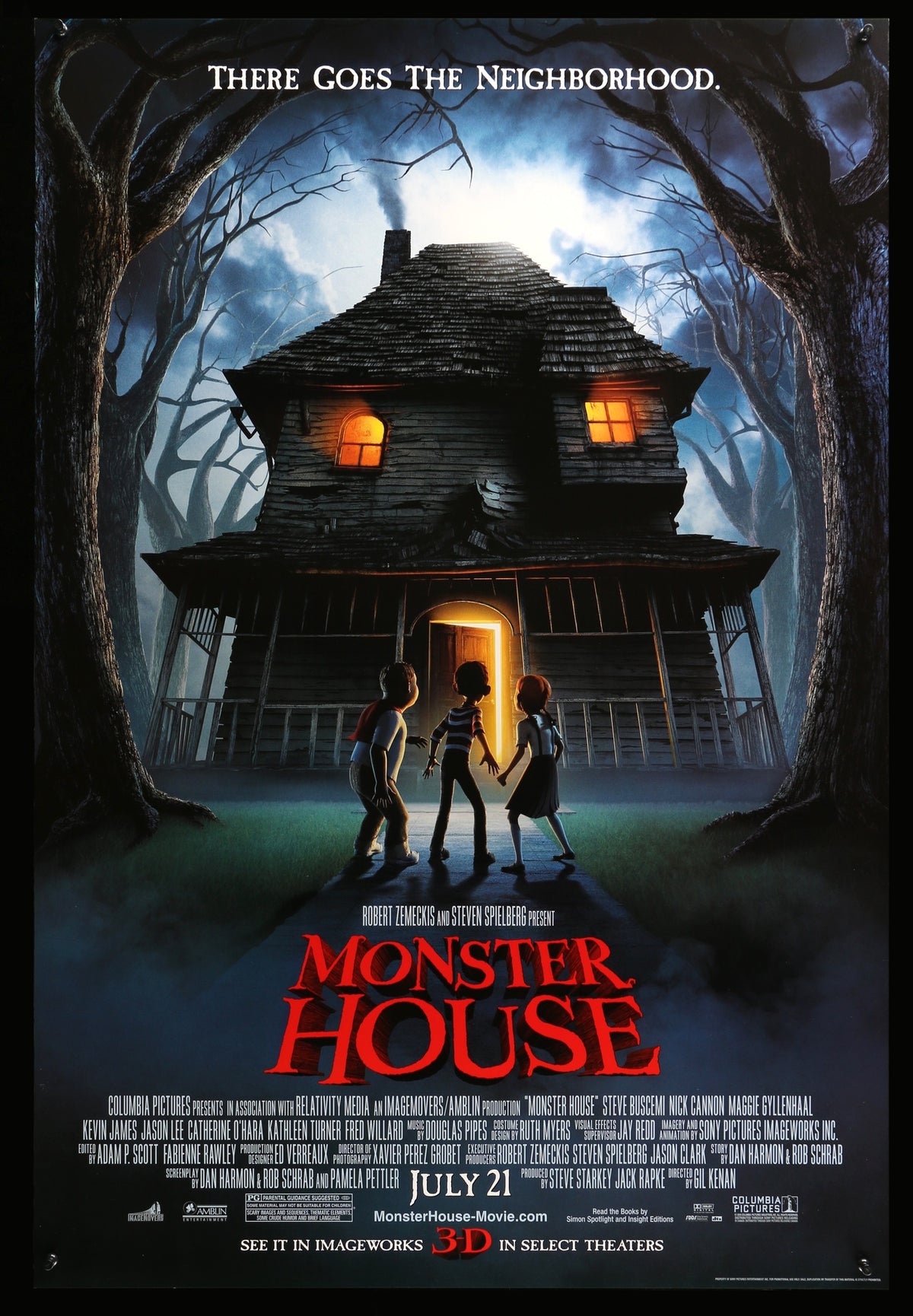 Monster House (2006) Original One-Sheet Movie Poster - Original Film ...