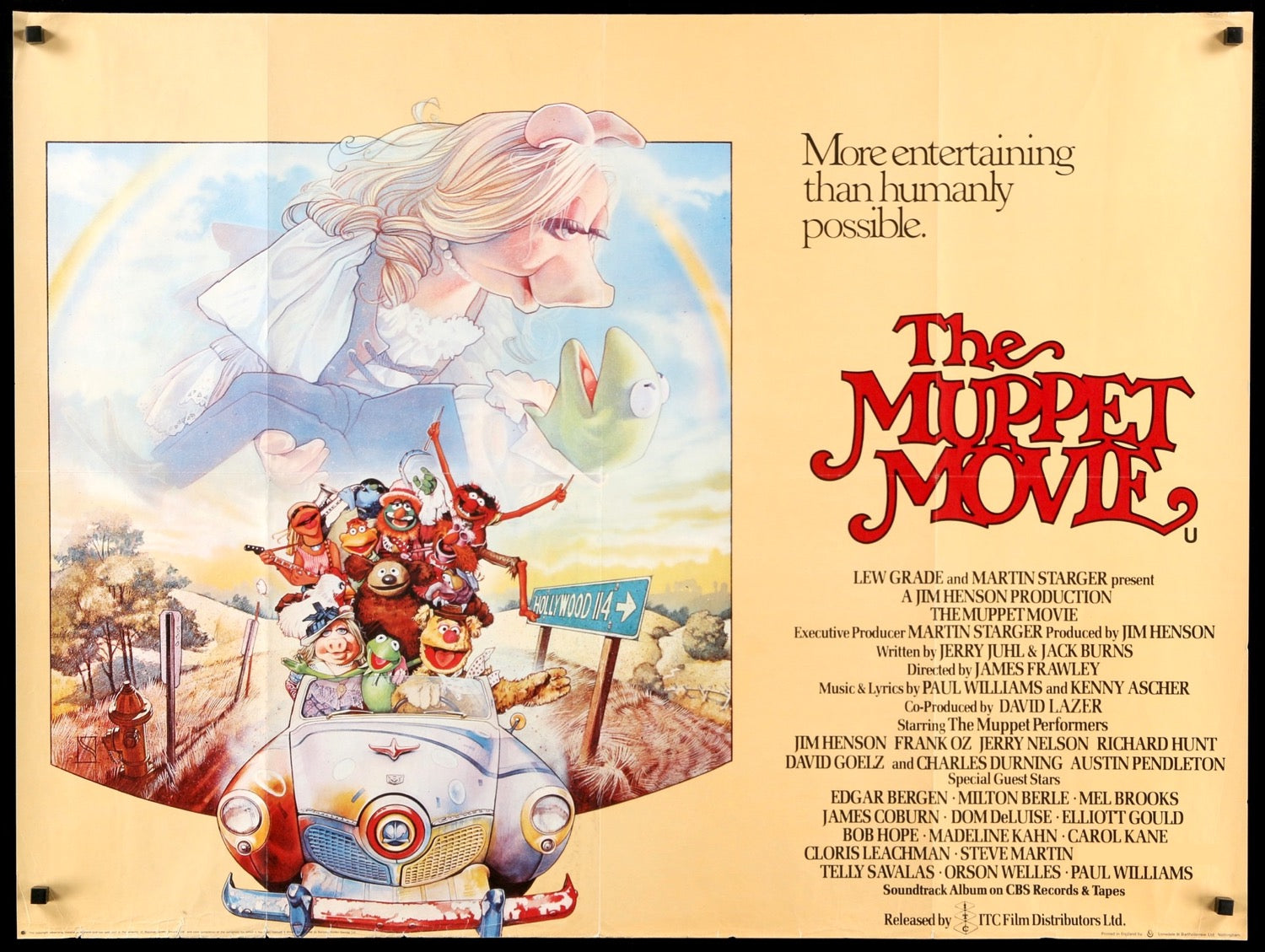 The Muppet Movie Poster
