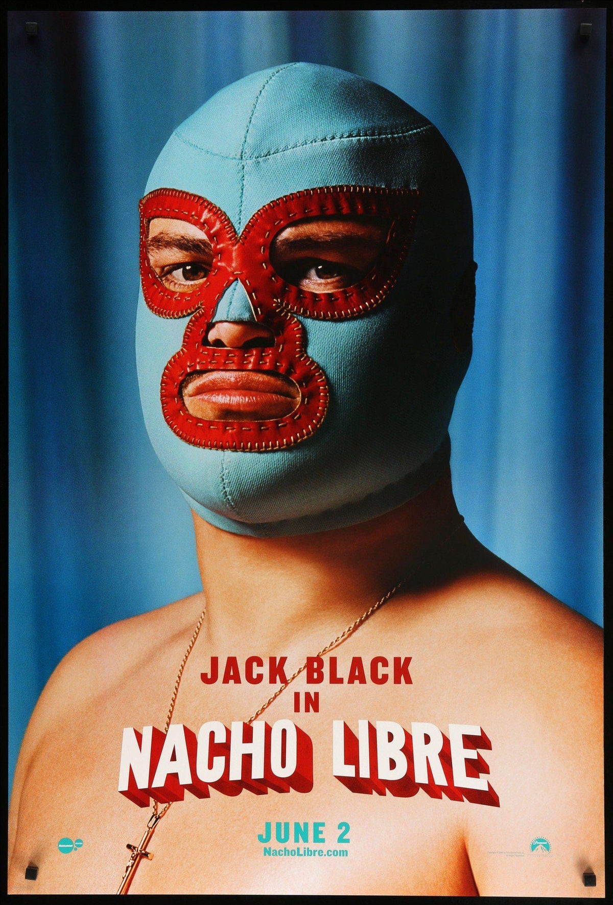 Nacho Libre (2006) One-Sheet Movie Poster - Original Film Art - Vintage Movie Posters