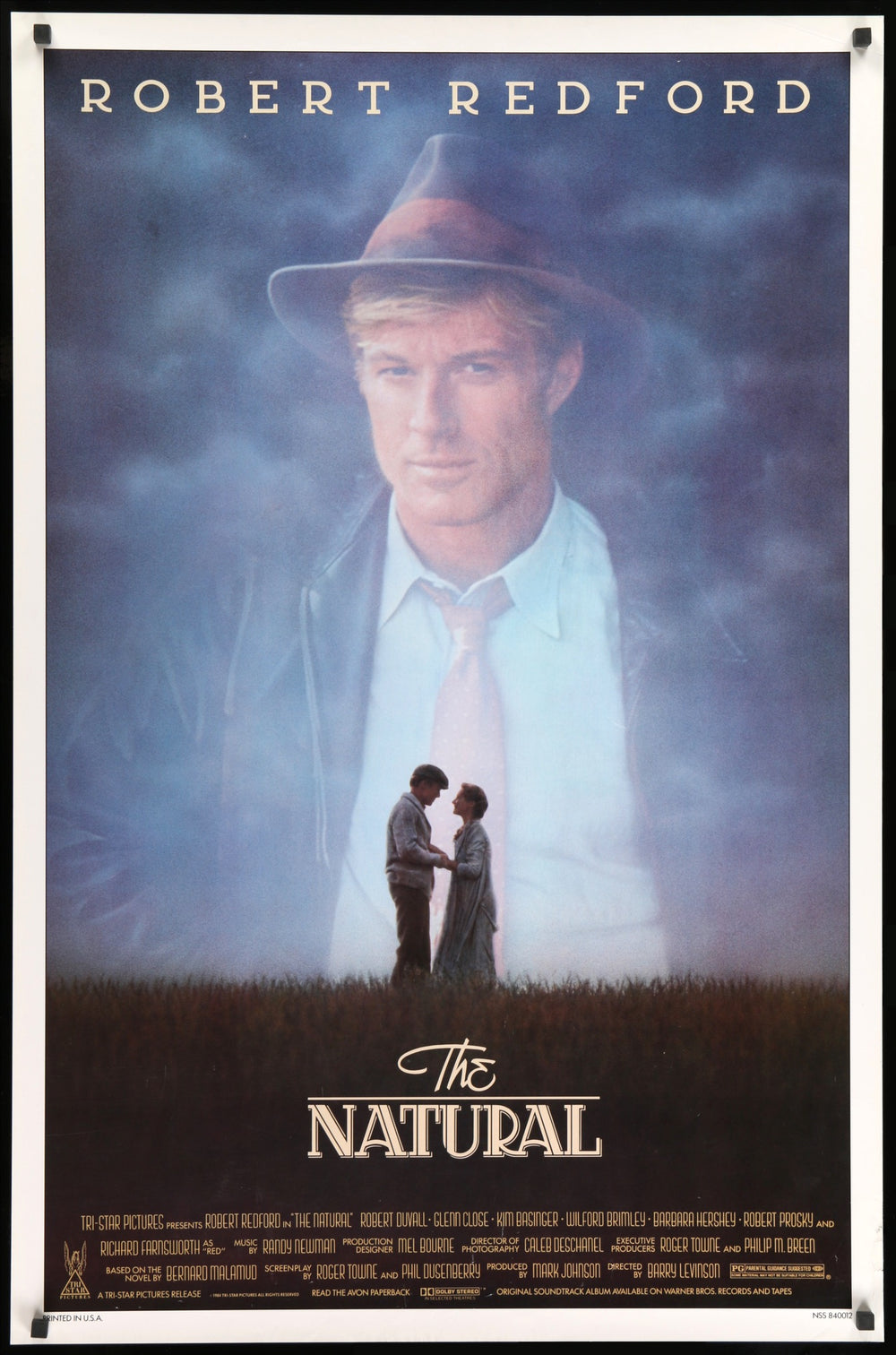 Natural (1984) One-Sheet Movie Poster - Original Film Art - Vintage ...