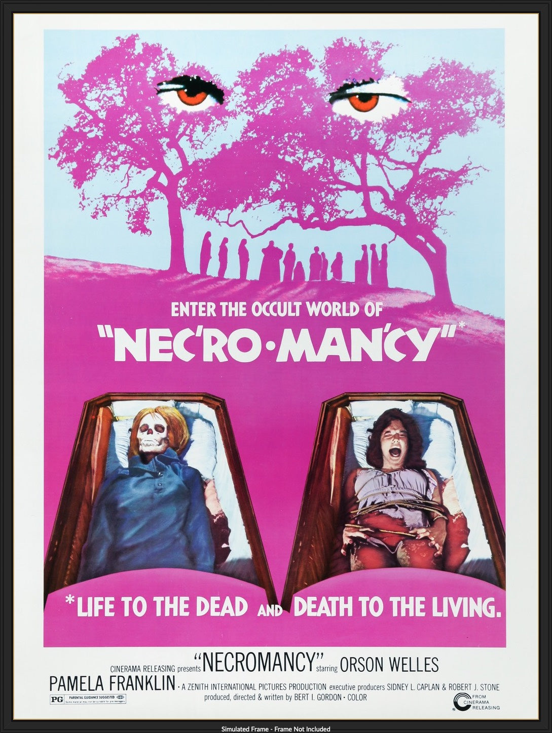 Necromancy (1972) Original Thirty by Forty Movie Poster - Original Film ...