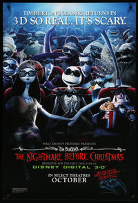 The Nightmare Before Christmas (1993) R2006 One-Sheet Movie Poster ...