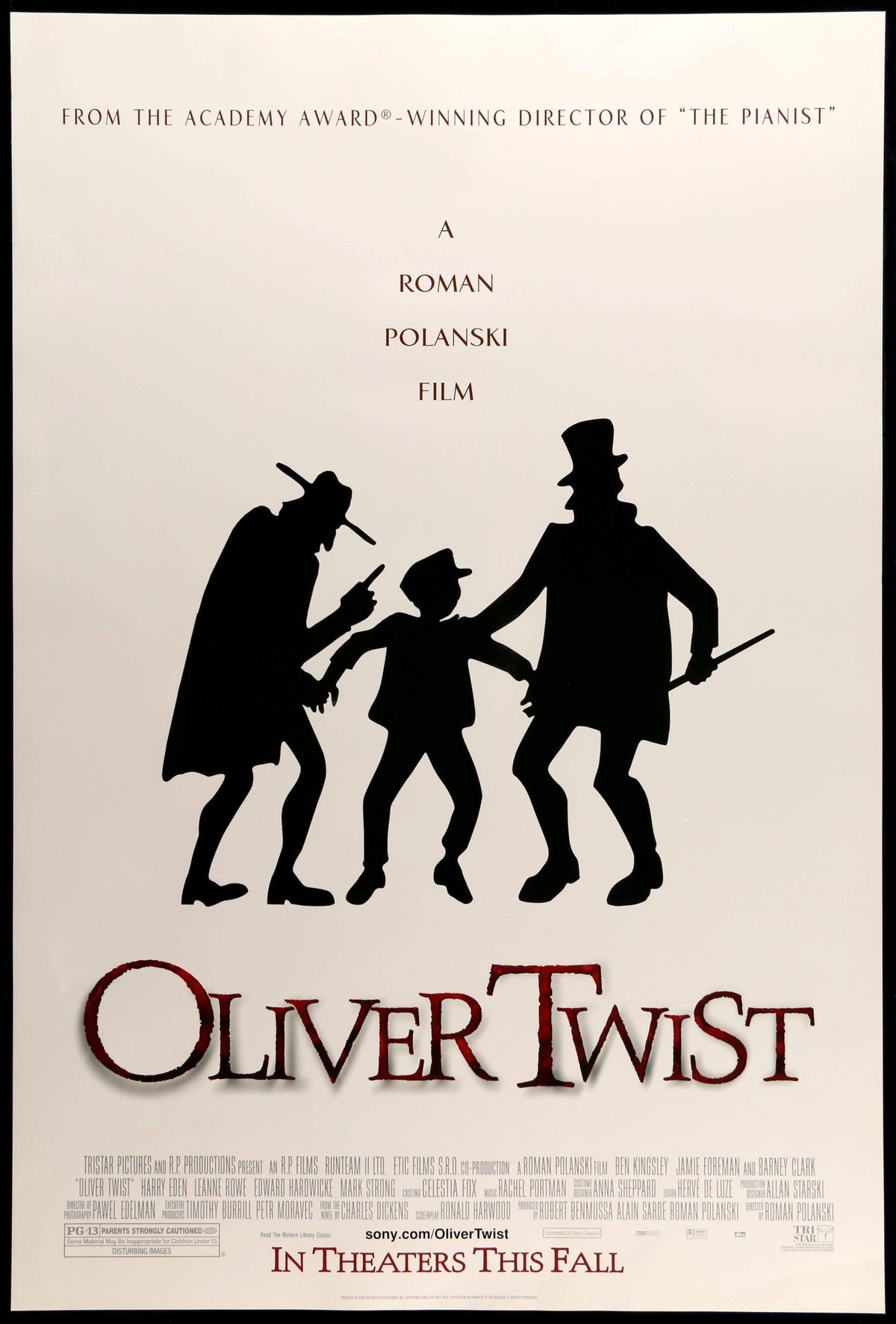 Oliver Twist (2005) Original One-Sheet Movie Poster - Original Film Art ...