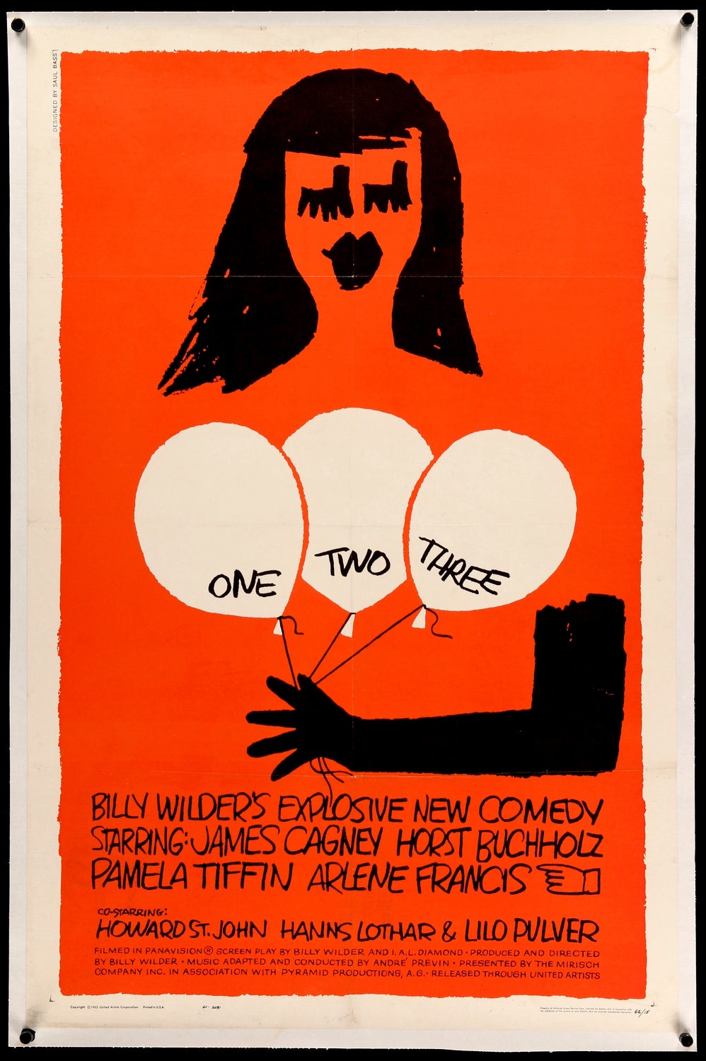One, Two, Three (1961) Original One-Sheet Movie Poster - Original Film ...