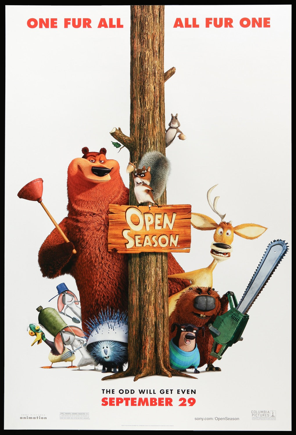 Open Season (2006) Original One-Sheet Movie Poster - Original Film Art ...