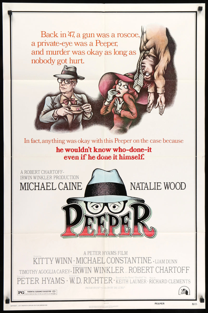 Peeper (1975) Original One-Sheet Movie Poster - Original Film Art ...