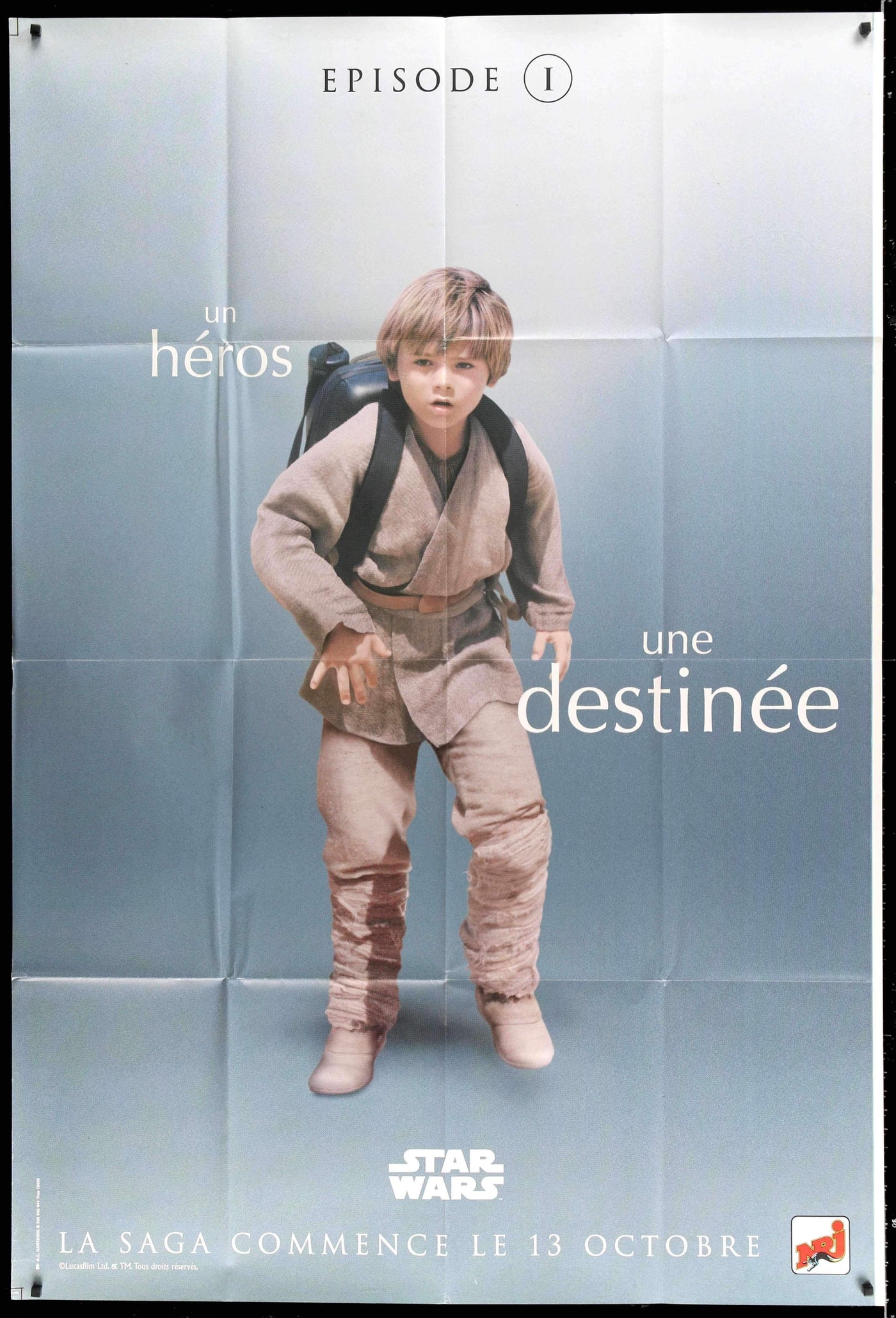 Star Wars: The Phantom Menace (1999) Original French Movie Poster ...