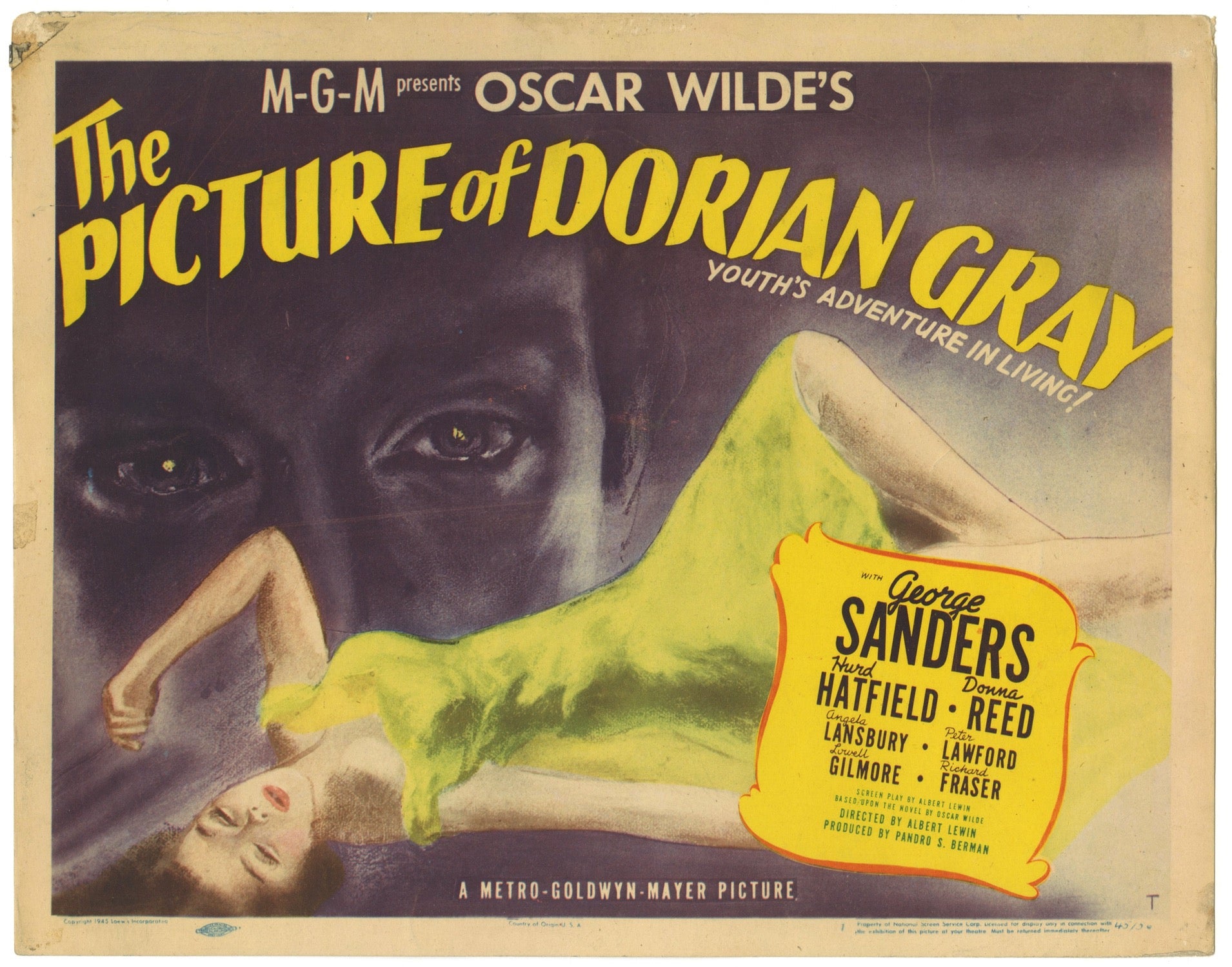 The Picture Of Dorian Gray 1945