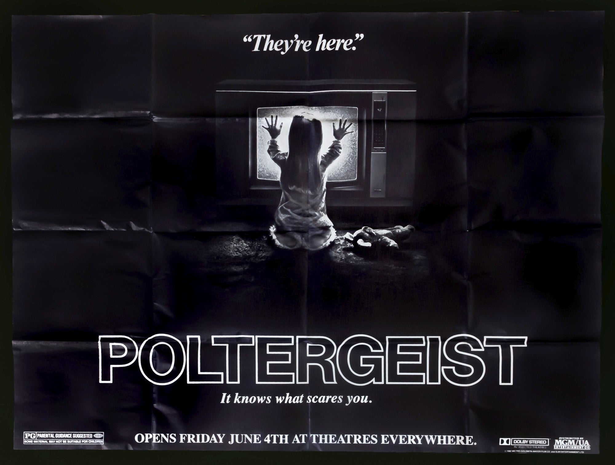 Poltergeist (1982) Original Subway Movie Poster - Original Film Art ...