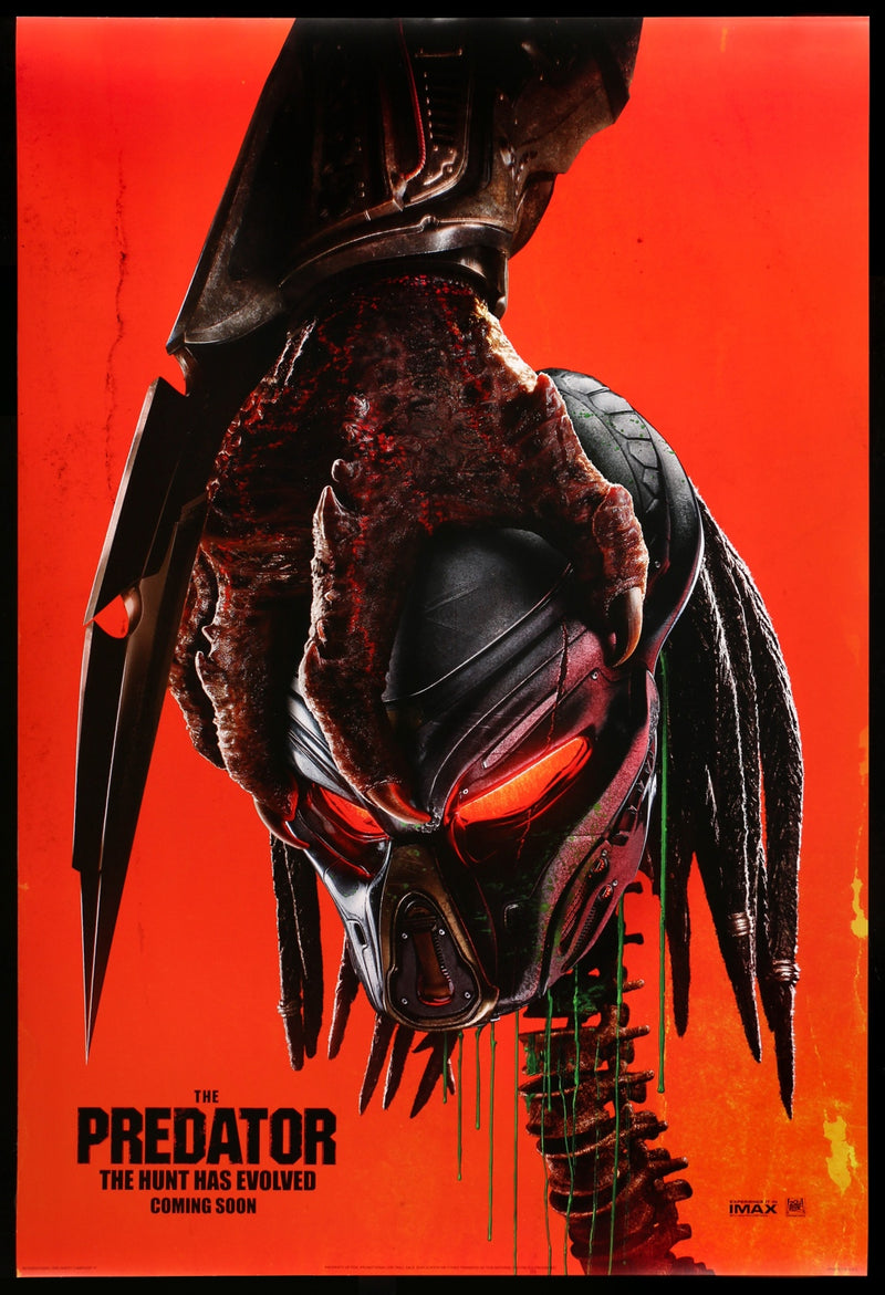 The Predator (2018) Original One-Sheet Movie Poster - Original Film Art ...