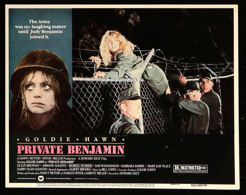 Private Benjamin (1980) Original Lobby Card Poster - 11" x 14 ...