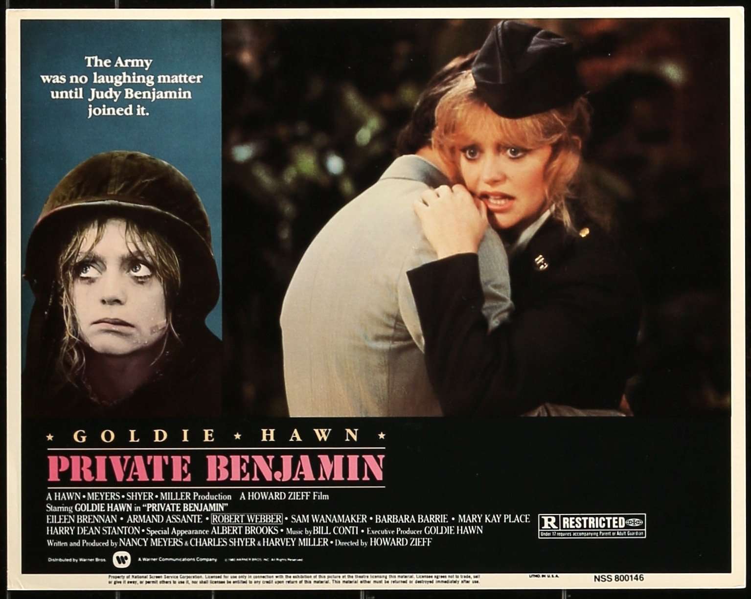 Private Benjamin (1980) Original Lobby Card Poster - 11" x 14 ...