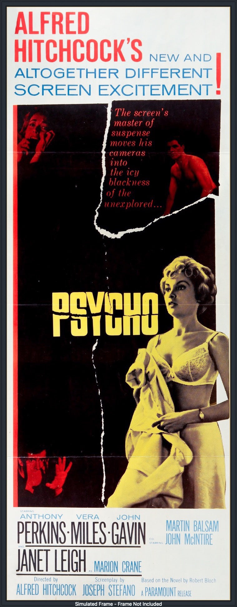 Psycho (1960) Original Insert Movie Poster - Original Film Art ...