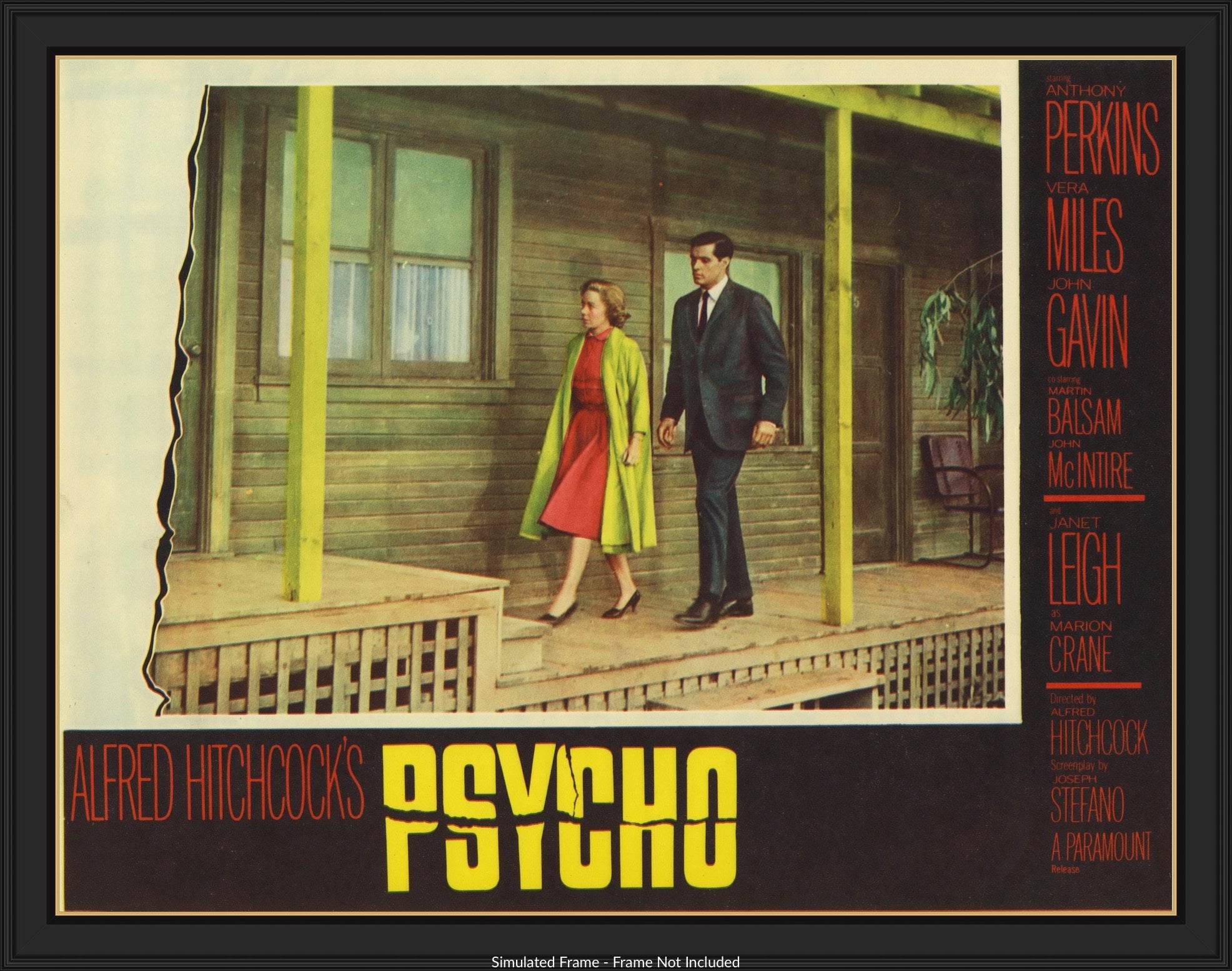 Psycho (1960) Original Lobby Card Movie Poster - Original Film Art ...