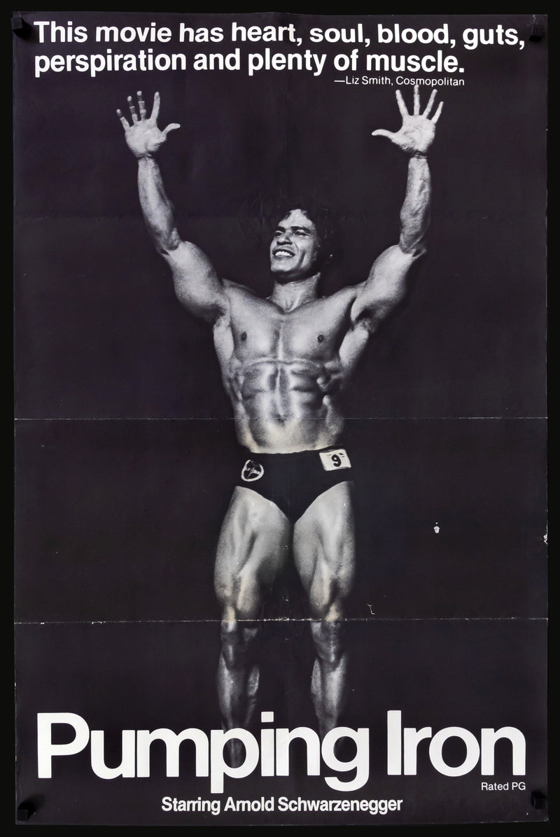 Pumping Iron (1977) Original One Sheet Movie Poster - Original Film Art ...