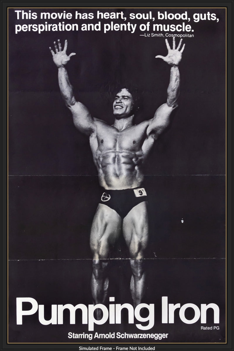Pumping Iron (1977) Original One Sheet Movie Poster - Original Film Art ...