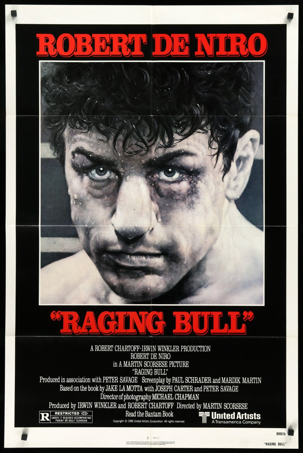 Raging Bull (1980) Original One-Sheet Movie Poster - Original Film Art ...