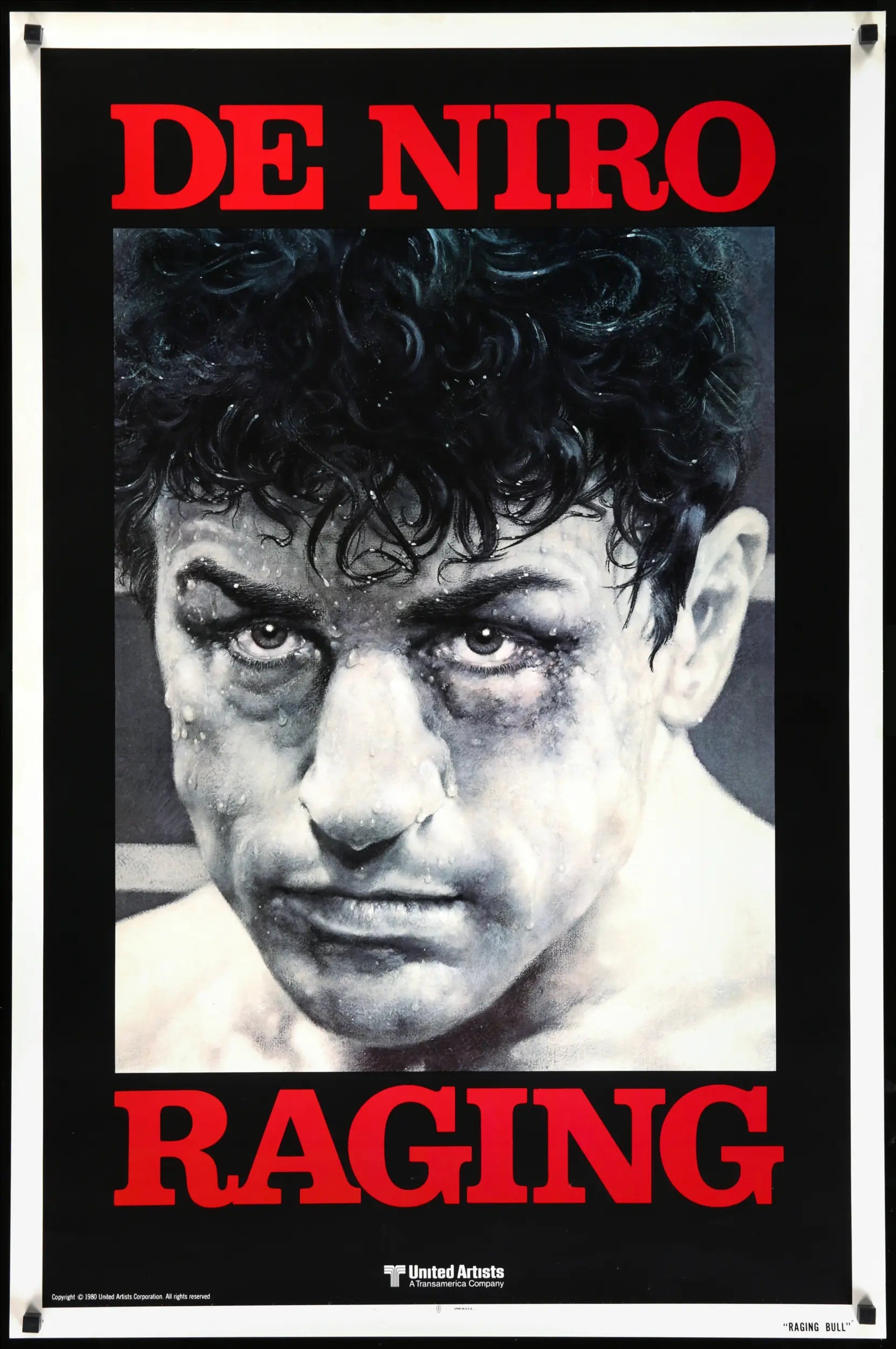 Raging Bull Original Poster