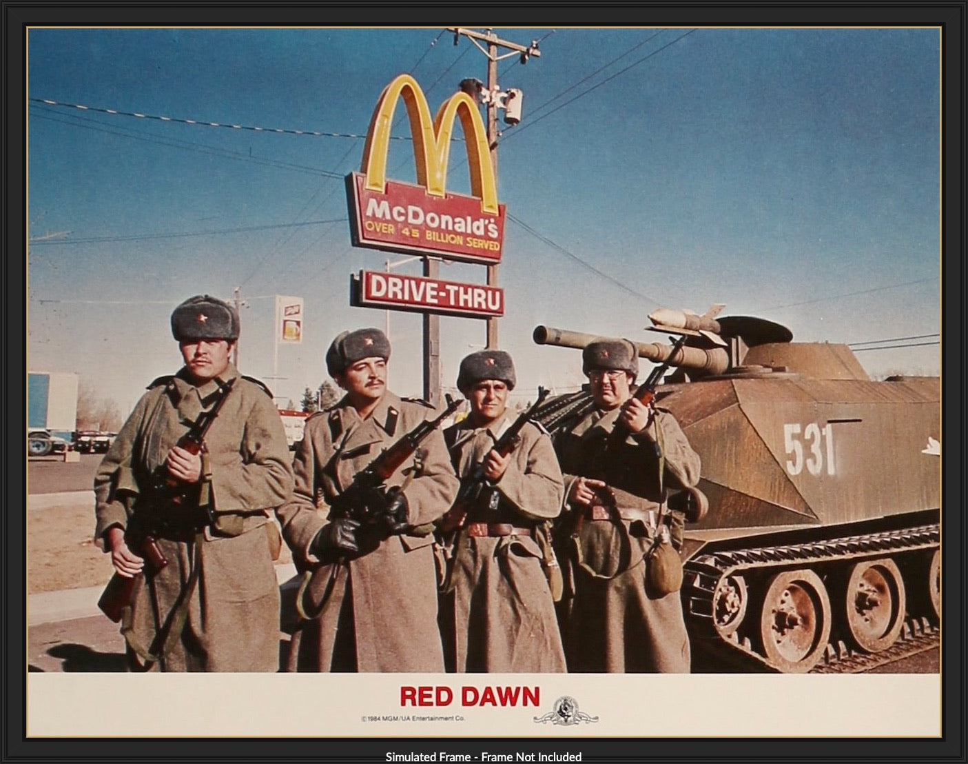 Red Dawn (1984) Original #7 Lobby Card Movie Poster - Original Film Art ...