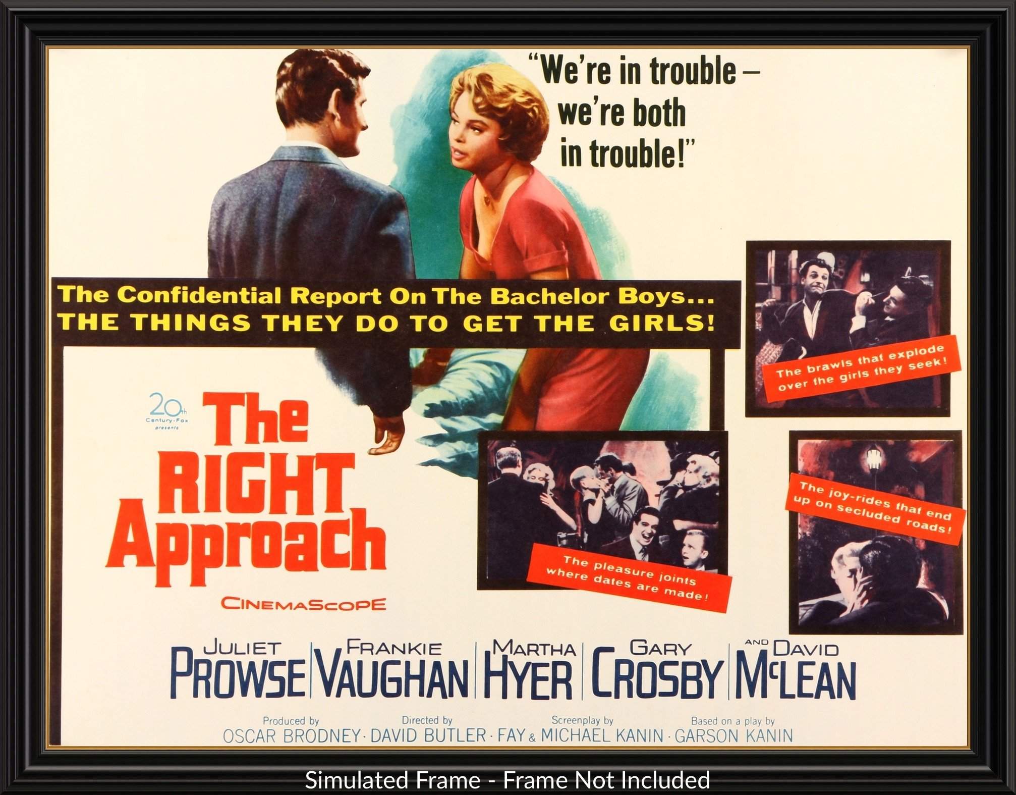 The Right Approach (1961) Original Half-Sheet Movie Poster - Original ...
