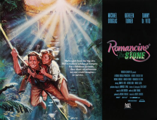 romancing the stone poster