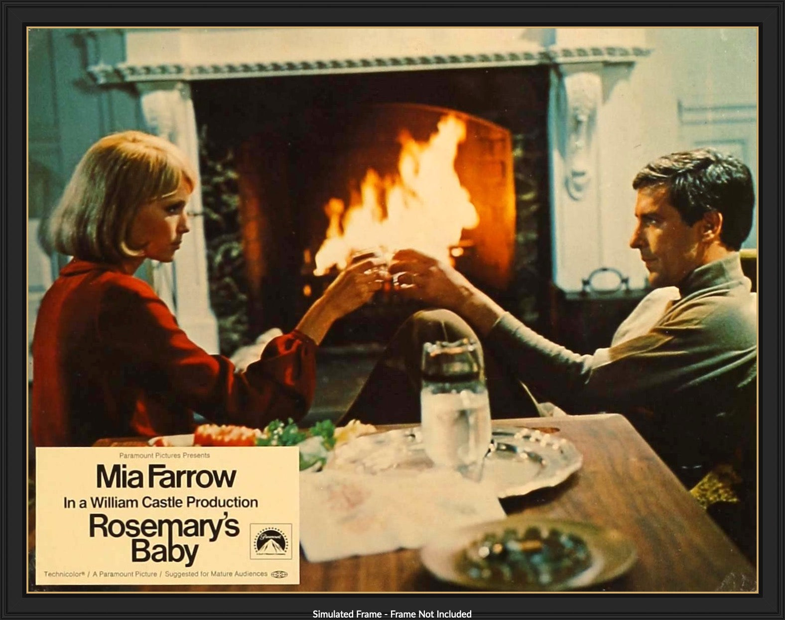 Rosemary's Baby (1968) Original #3 Lobby Card Movie Poster - Original ...