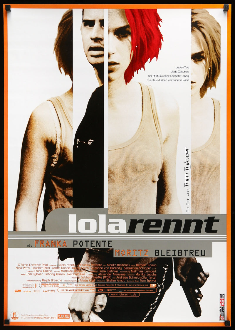 Run Lola Run (1998) Original German A1 Movie Poster - Original Film Art ...