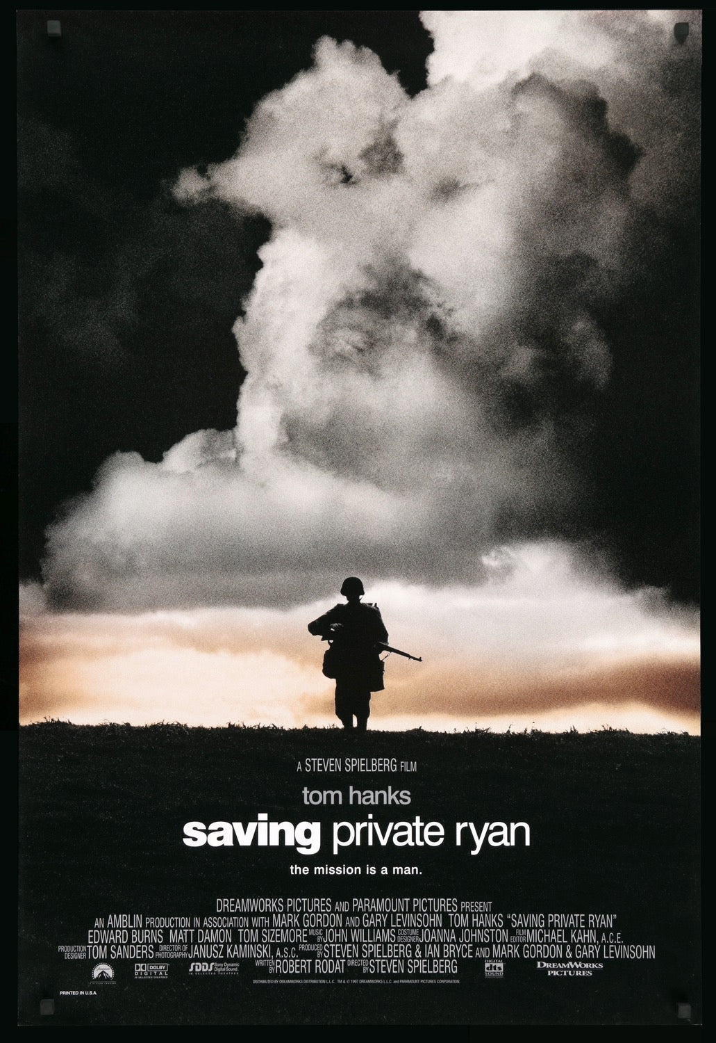 Saving Private Ryan (1998) Original One-Sheet Movie Poster - Original ...