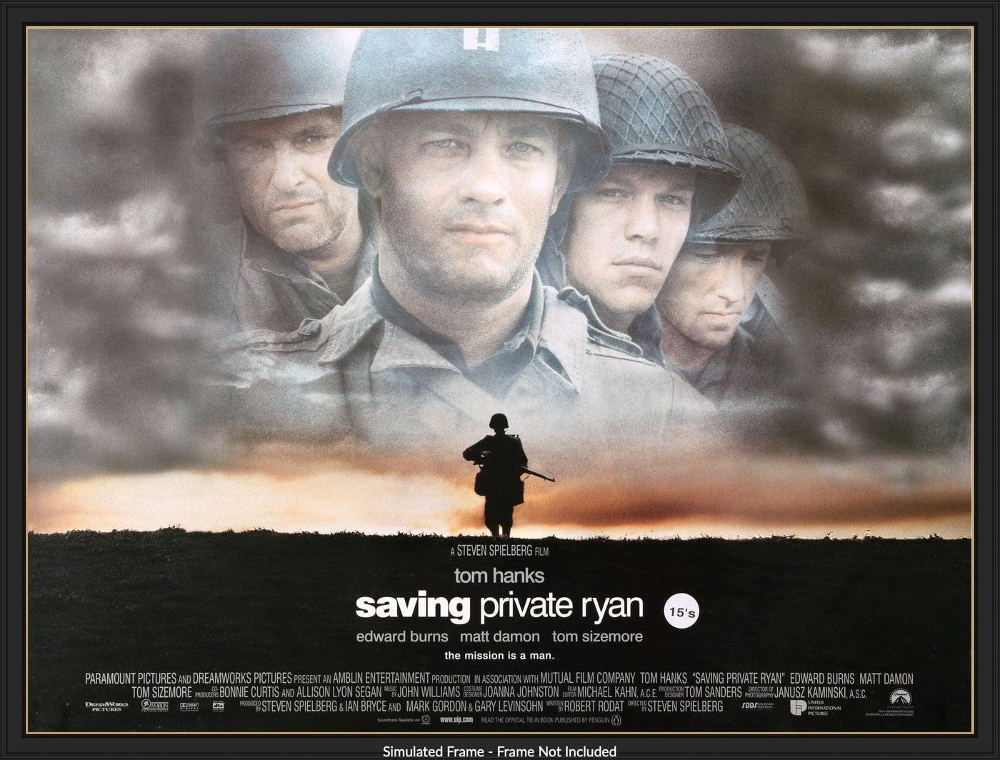 Saving Private Ryan (1998) Original British Quad Movie Poster ...