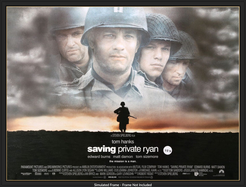 Saving Private Ryan (1998) Original British Quad Movie Poster ...
