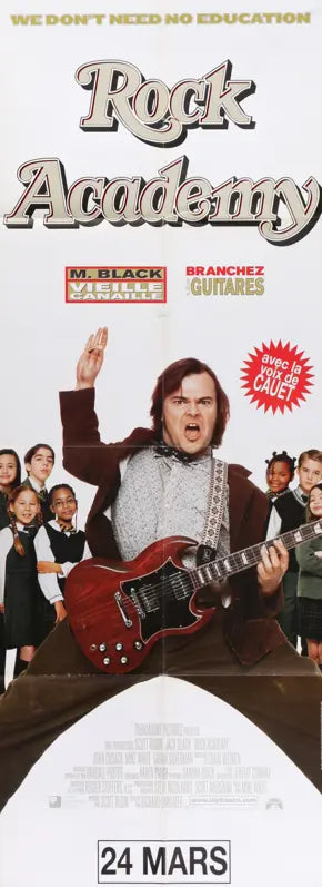 school of rock poster hd