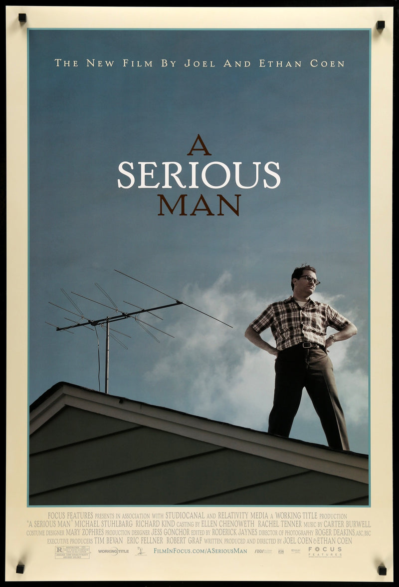 Serious Man (2009) Original One-Sheet Movie Poster - Original Film Art ...