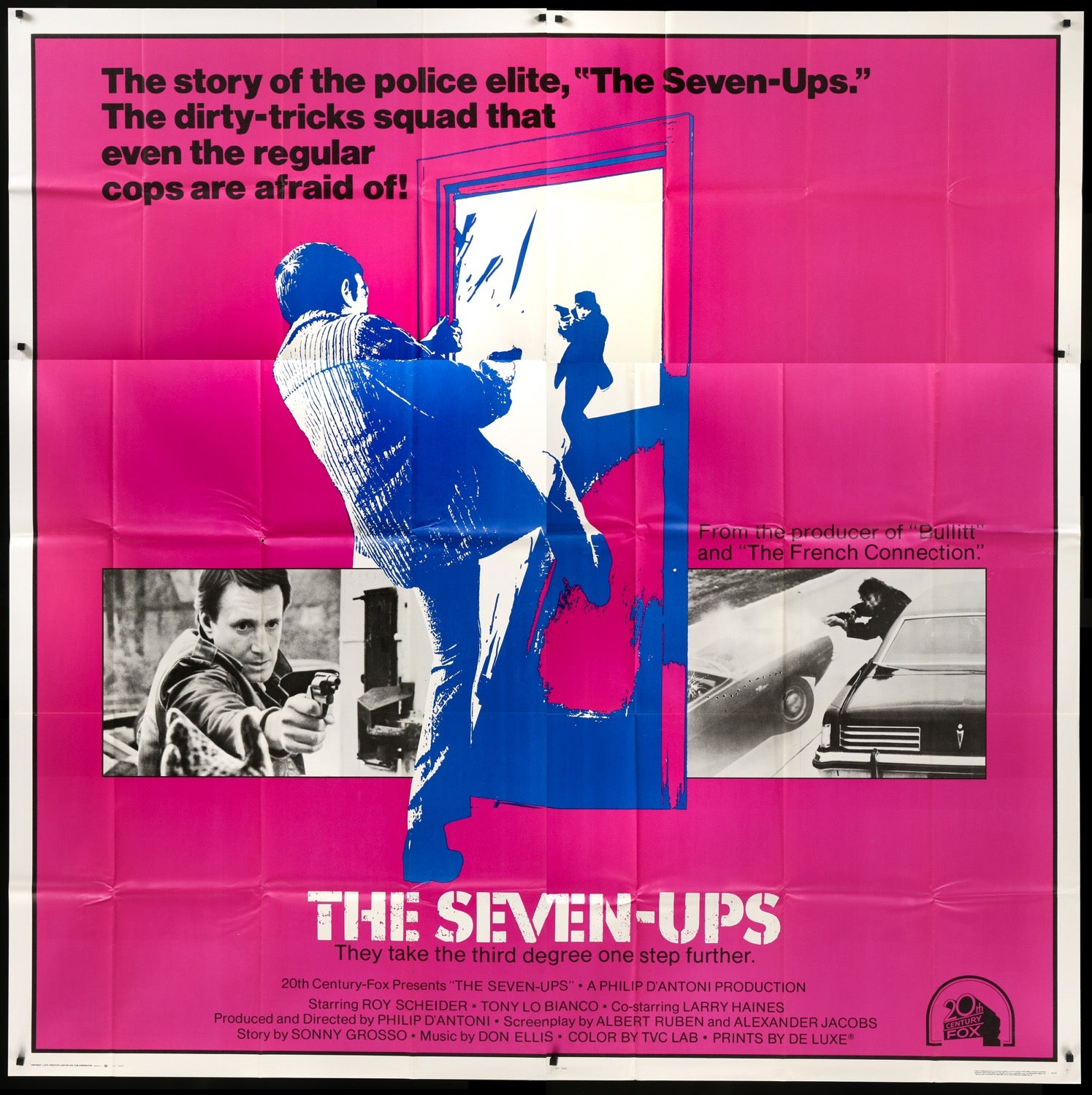 The Seven-Ups (1974) Original Six-Sheet Movie Poster - Original Film ...