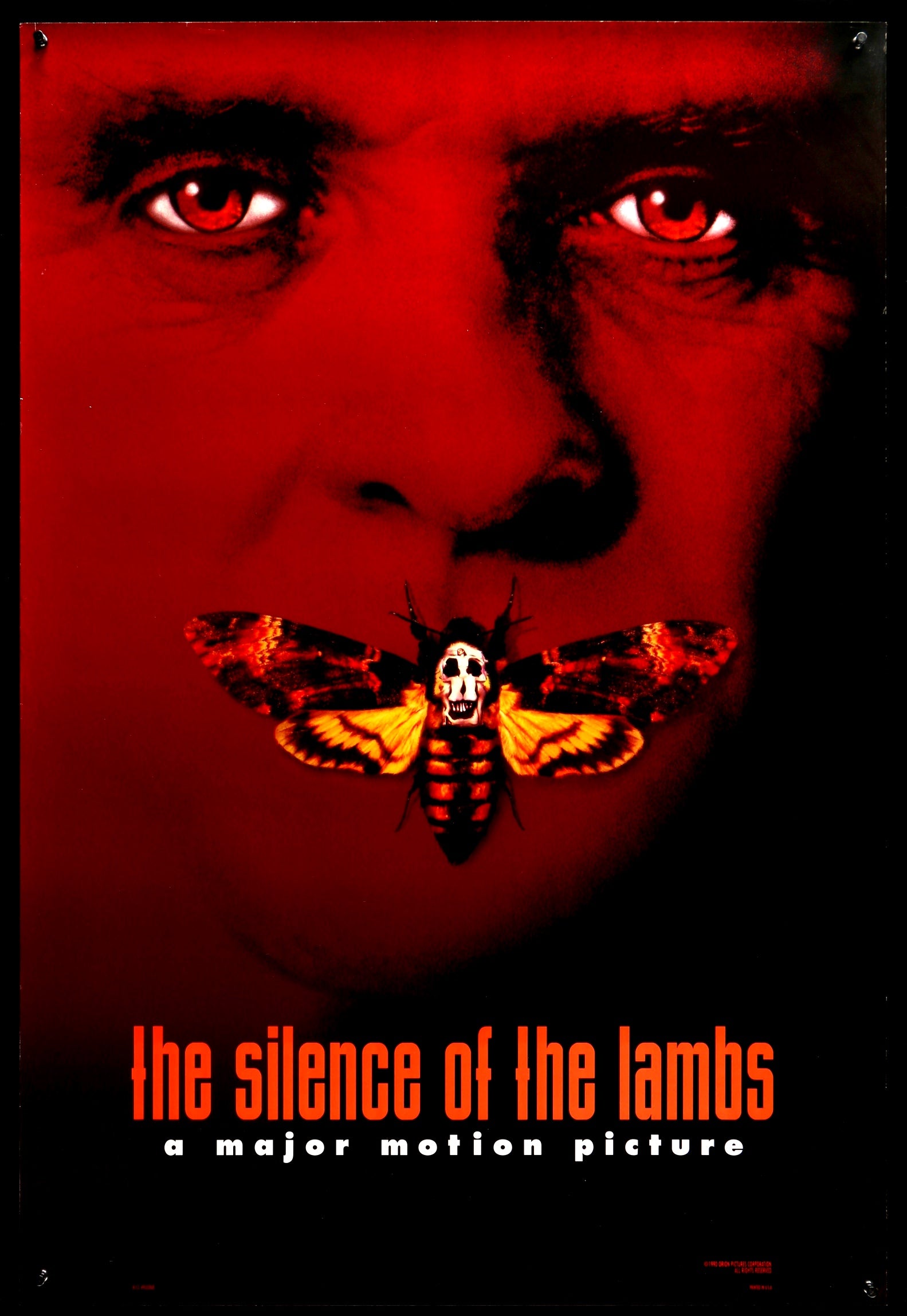 Silence Of The Lambs Movie Poster Easter Egg