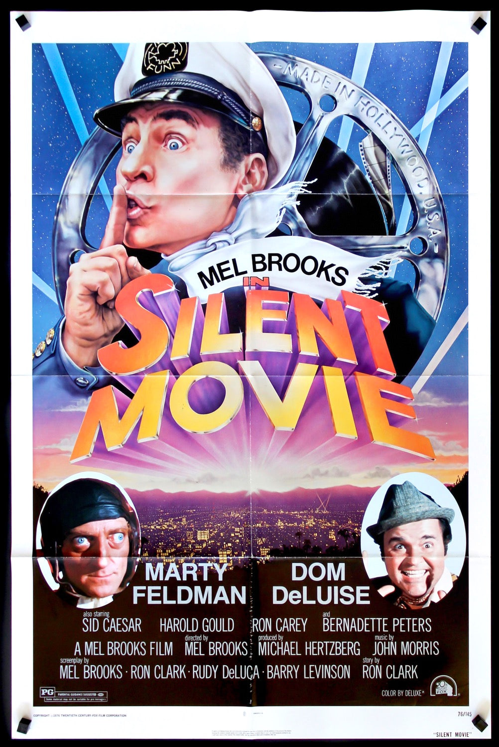Silent Movie (1976) Original One-Sheet Movie Poster - Original Film Art ...