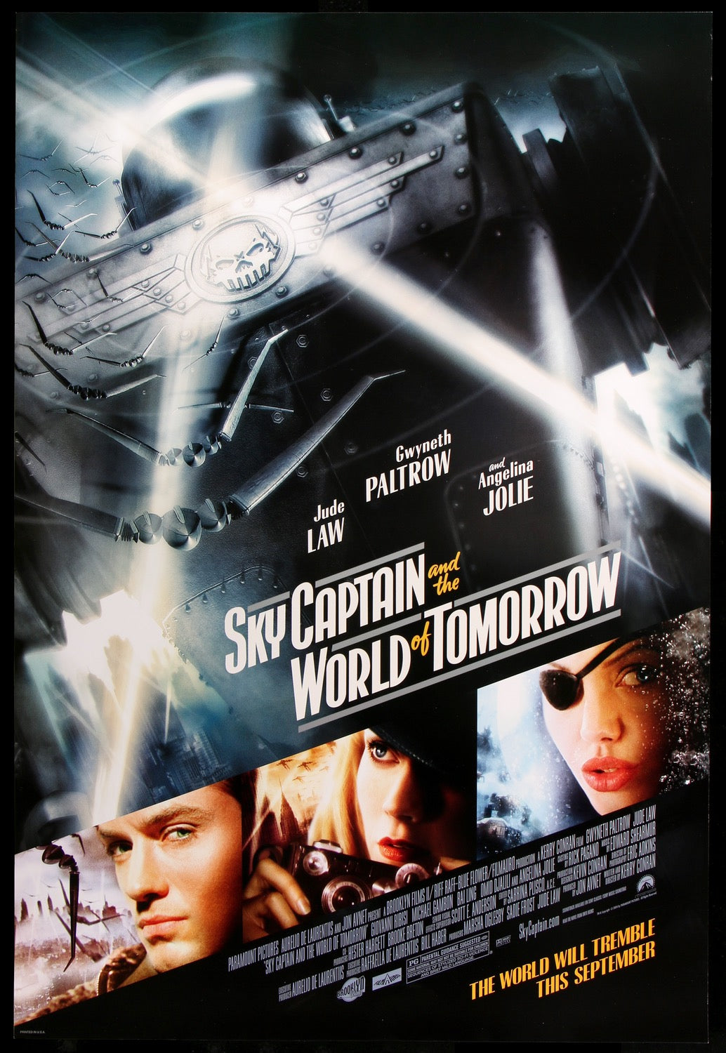 Sky Captain and the World of Tomorrow (2004) One-Sheet Movie Poster ...