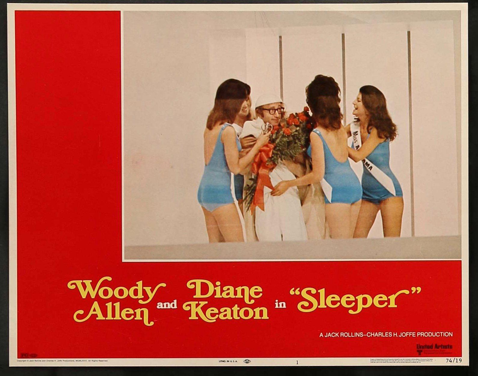 Sleeper (1973) Original Lobby Card #1 Movie Poster - Original Film Art - Vintage Movie Posters