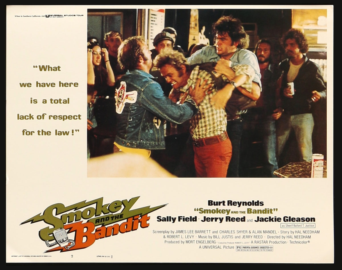 Smokey and the Bandit (1977) Original Lobby Card Movie Poster ...