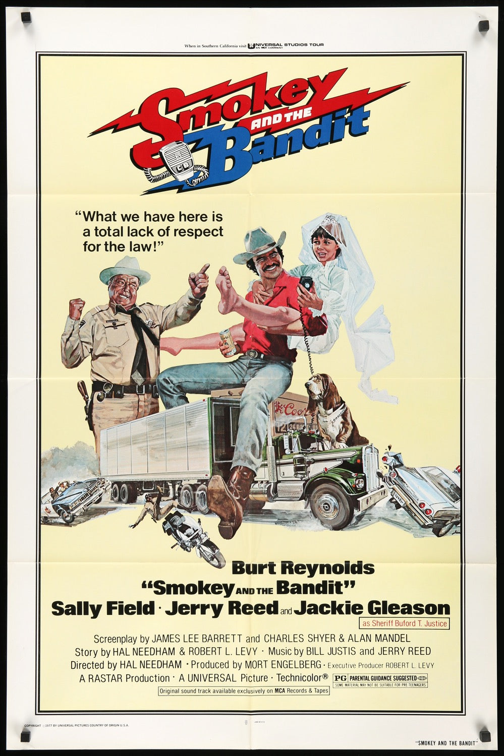 Smokey and the Bandit (1977) Original One Sheet Movie Poster - Original ...