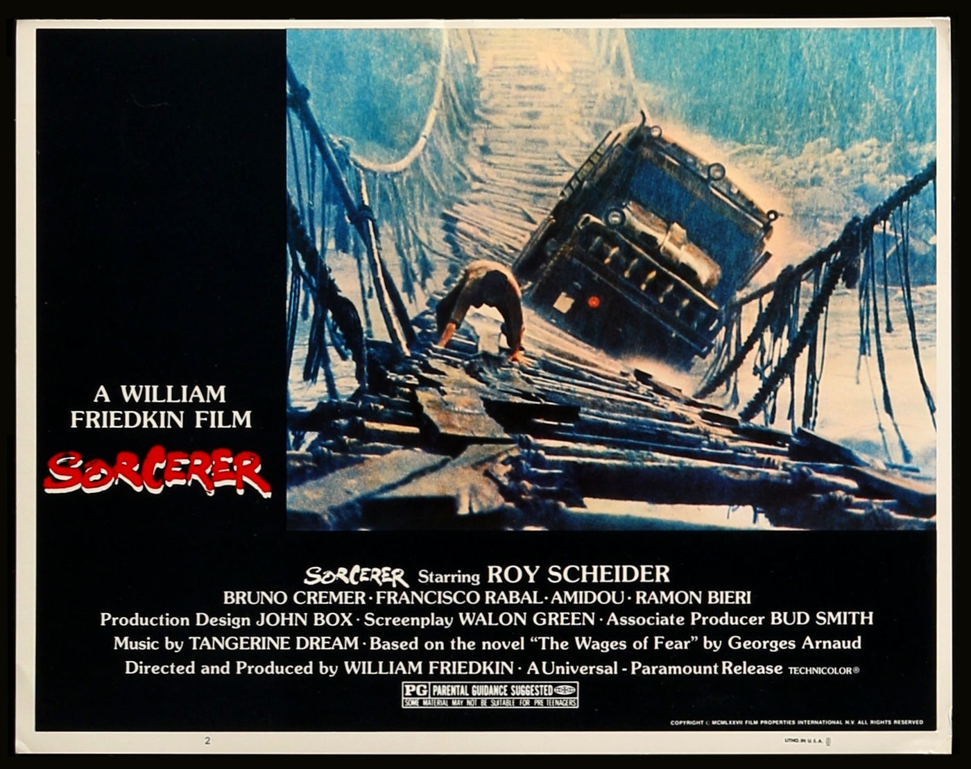 Sorcerer (1977) Original Lobby Card Movie Poster - Original Film Art ...