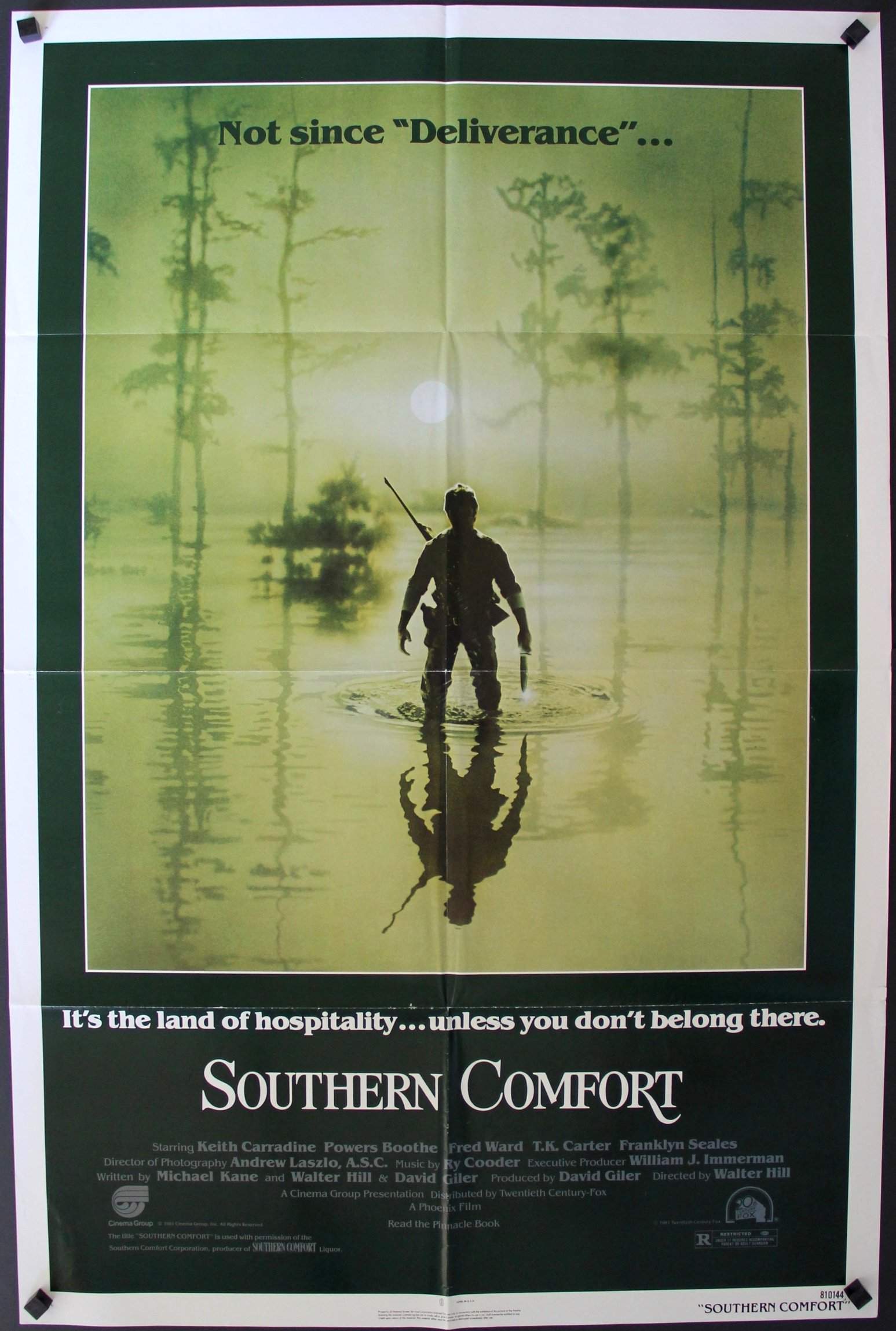 Southern Comfort (1981) Original One-Sheet Movie Poster - Original Film ...