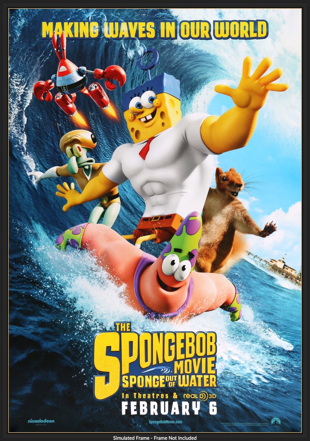 Spongebob B Movie Poster