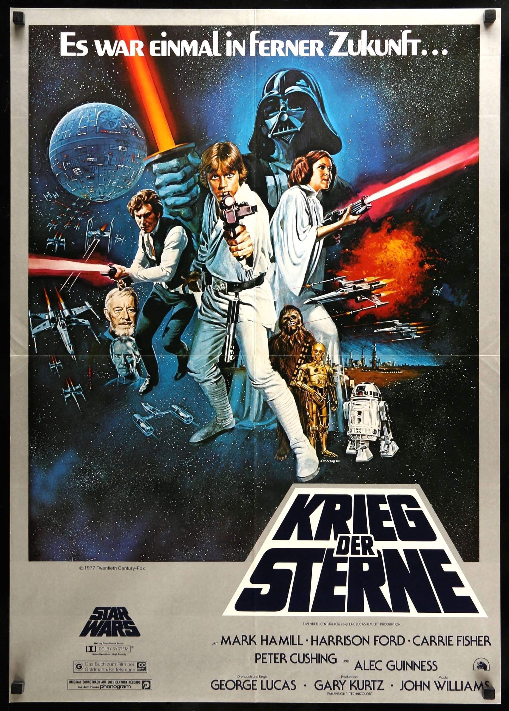 Star Wars Movie Poster 1977