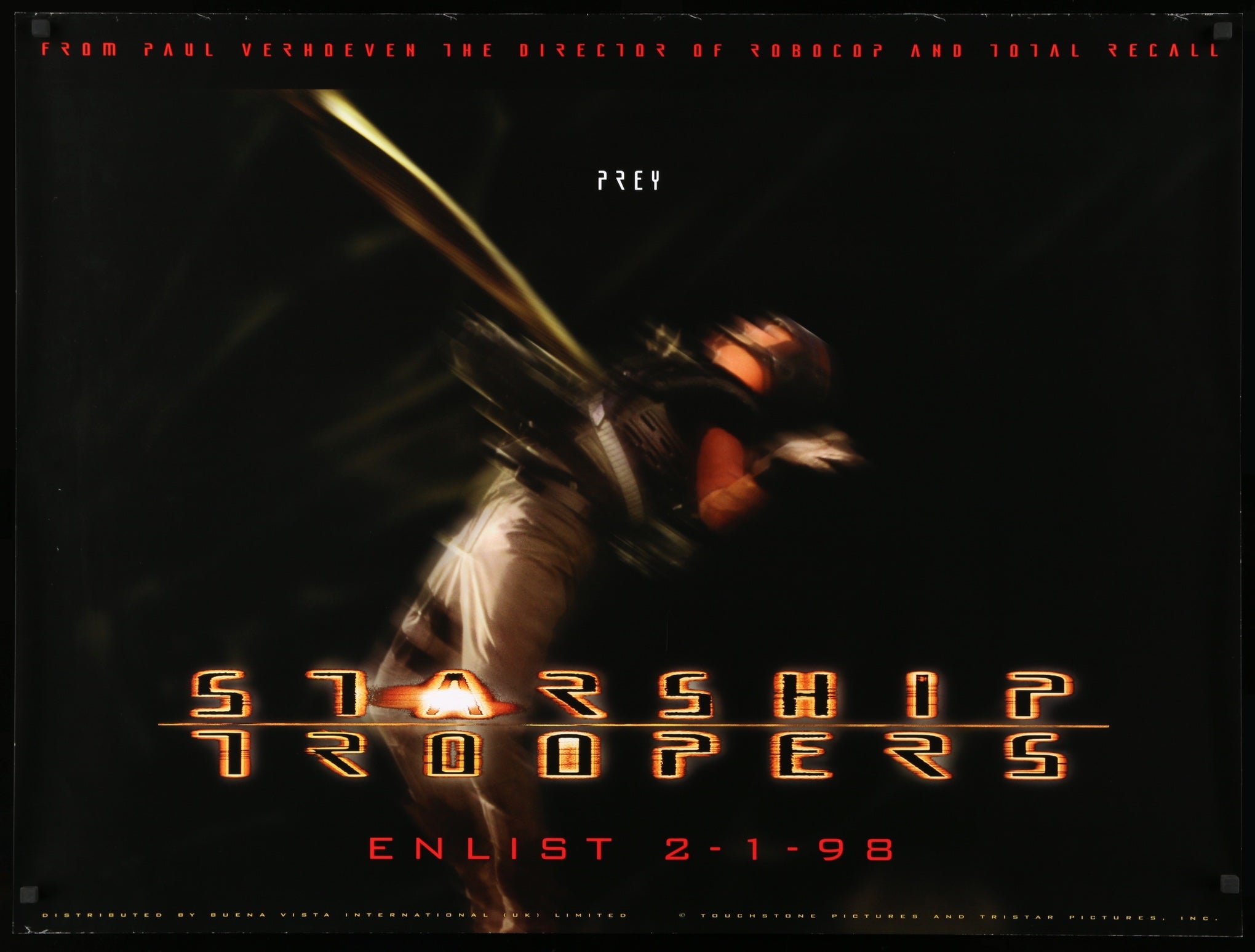 Starship Troopers 1997 Poster