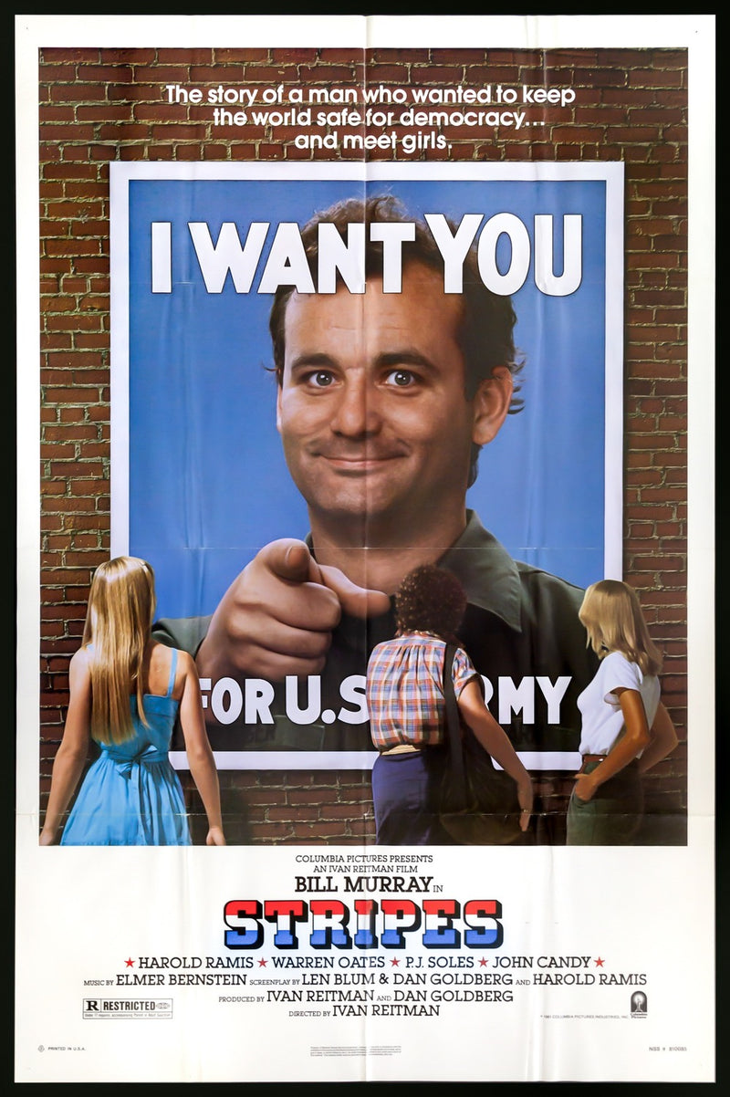 Stripes (1981) Original One-Sheet Movie Poster - Original Film Art ...