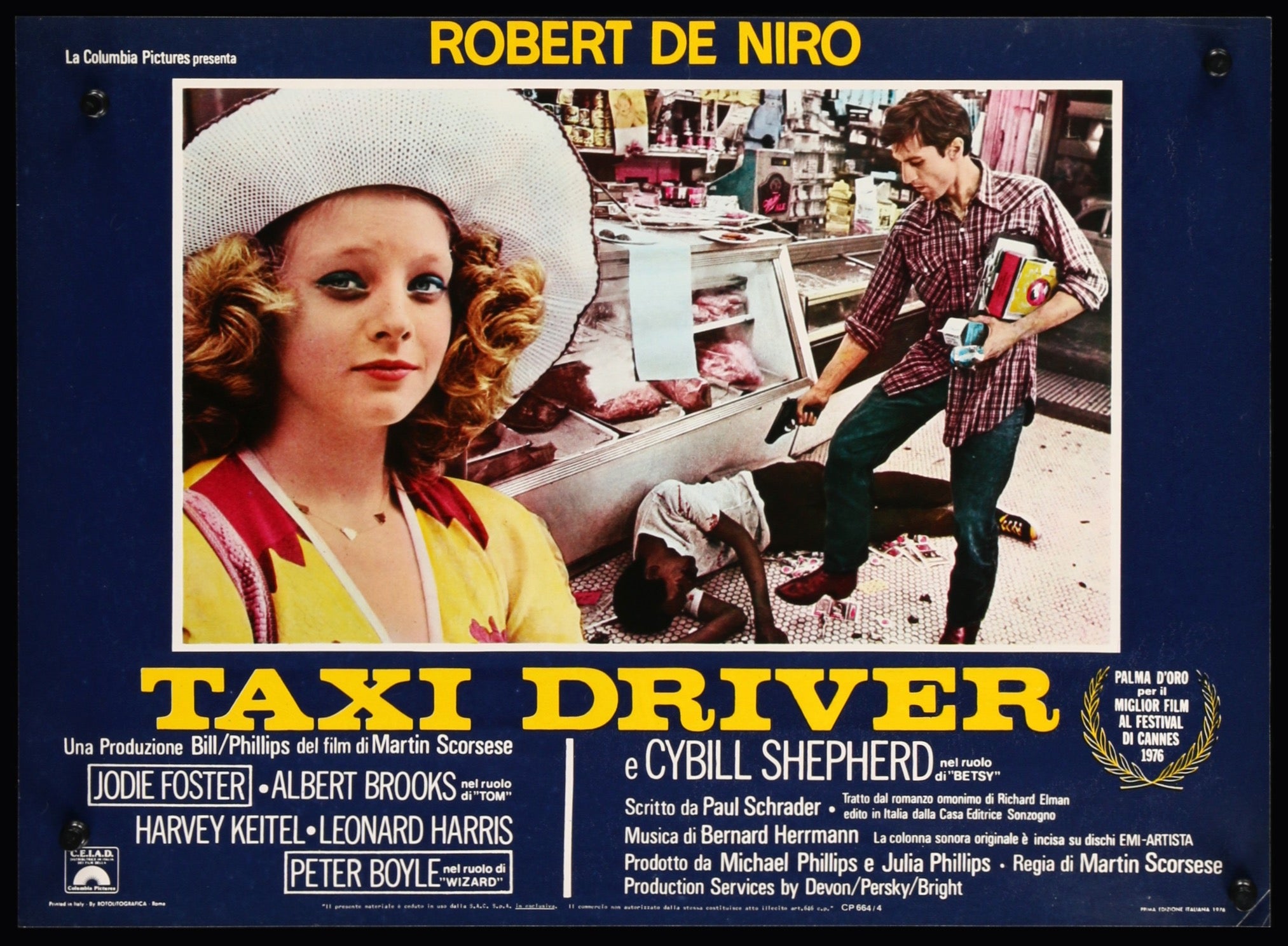 Taxi Driver Poster Original