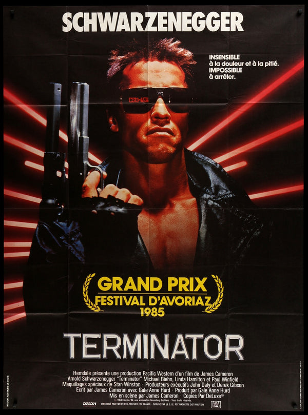 Terminator 1 Movie Poster