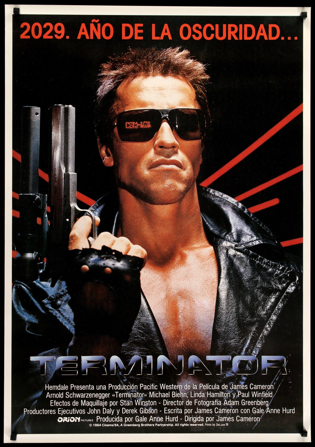 The Terminator Movie Poster